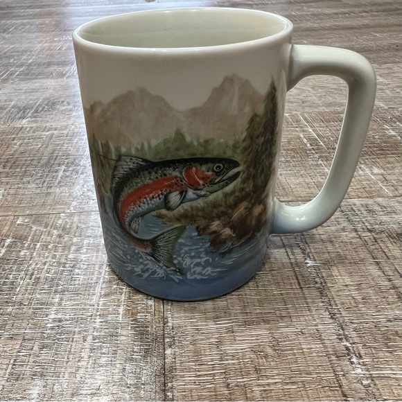 Otagiri | Kitchen | Otagiri Japan Made Mug Vintage Fish Trout Salmon ...